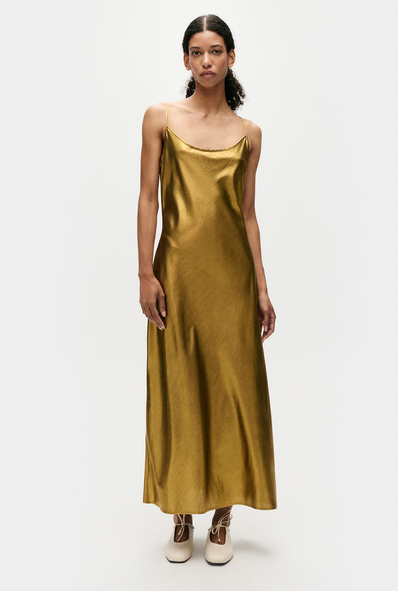 Silk Laundry 1996 Dress - Gold | Garmentory