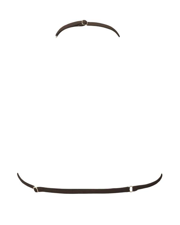 Slate Swim Rain Adjustable Triangle Bikini Top - Espresso | Garmentory