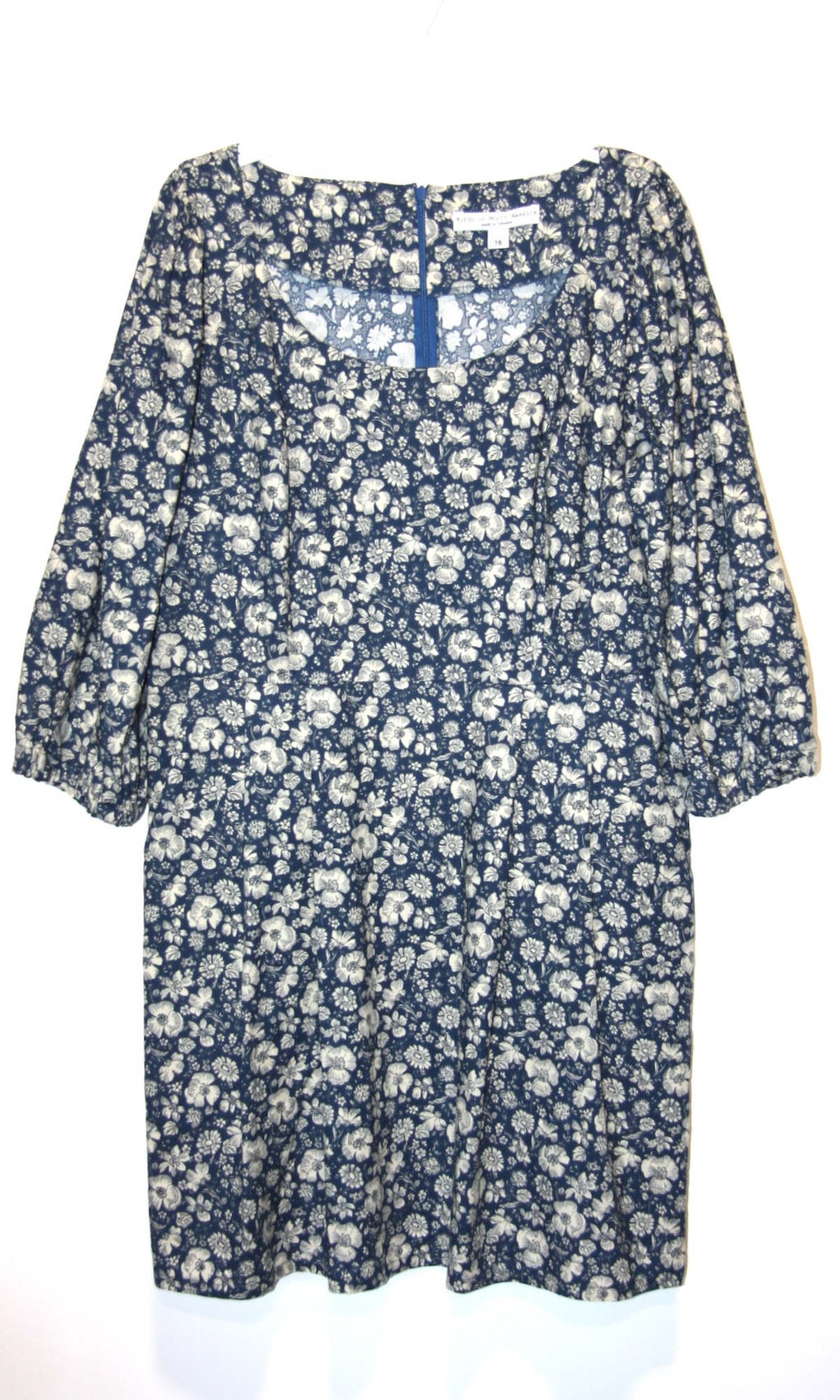 Birds of North America Courian Dress - Blue Clover | Garmentory