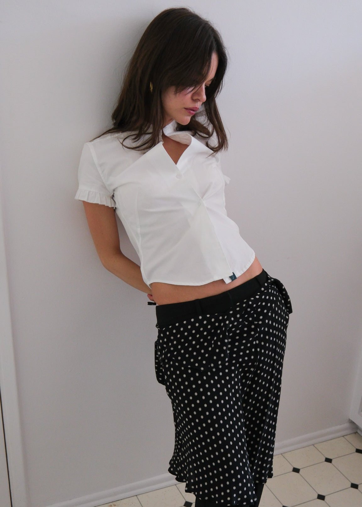 Geel Lewis Blouse - White | Garmentory