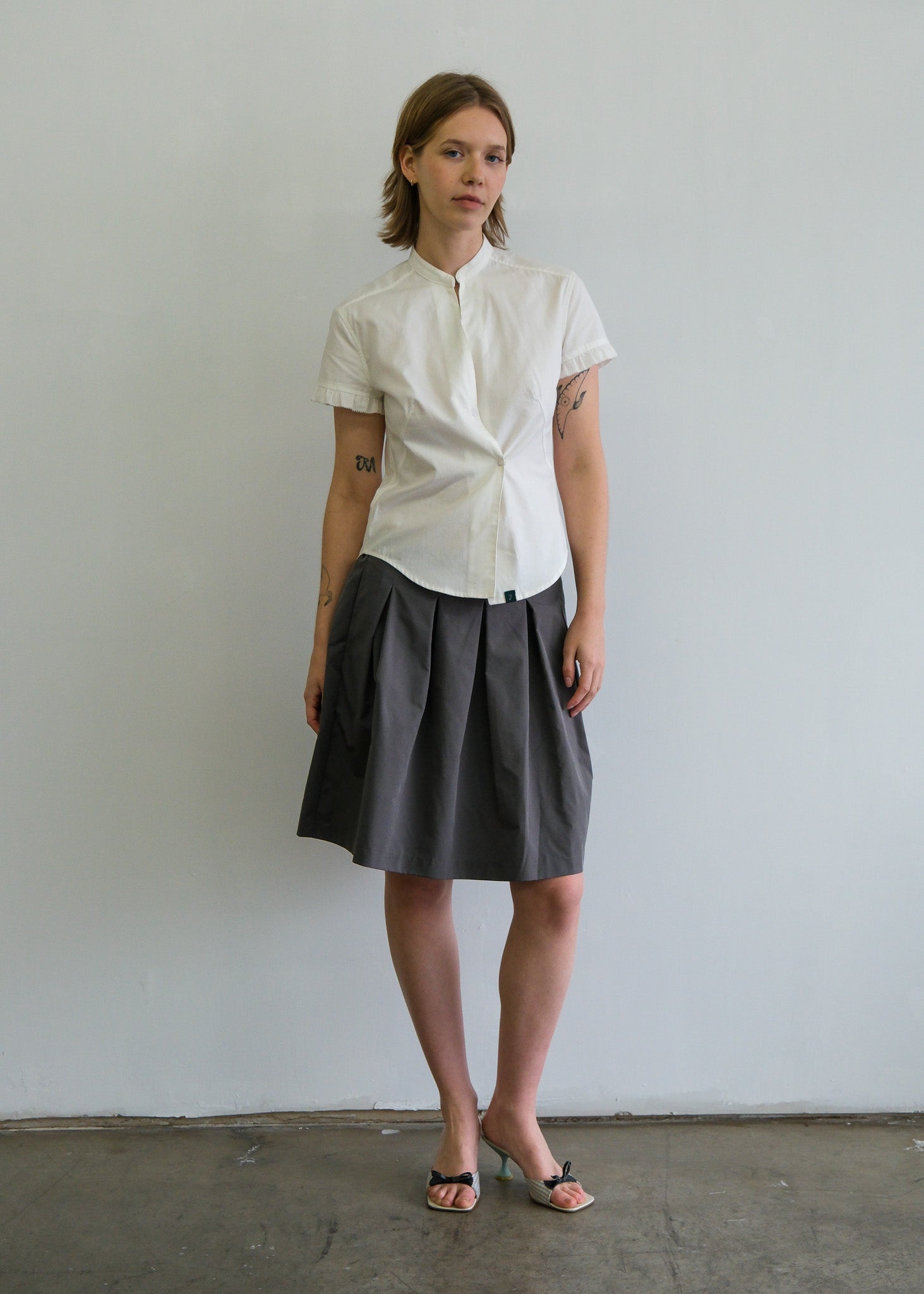 Geel Lewis Blouse - White | Garmentory