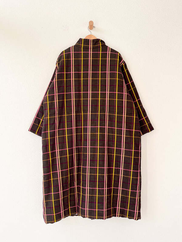 Ace & Jig Chester Coat - Brown/Pink | Garmentory