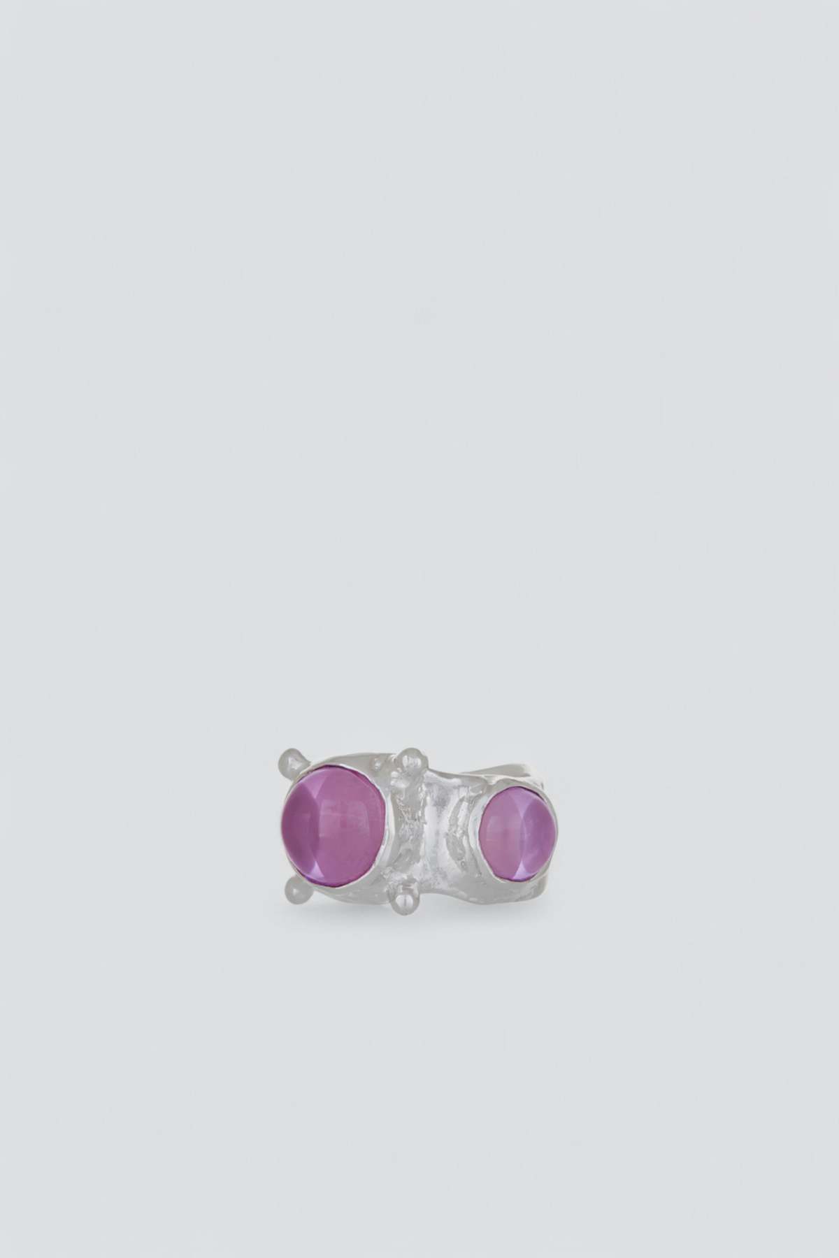 Mondo Mondo Pulp Ring - Sterling Silver/Pink | Garmentory
