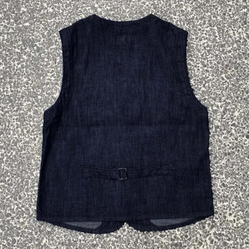 GRAPH ZERO Shawl Collar Vest | Garmentory