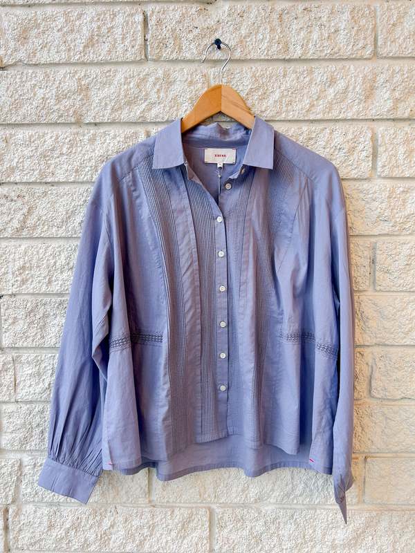 Xirena CeeCee Shirt - Windmill Blue | Garmentory