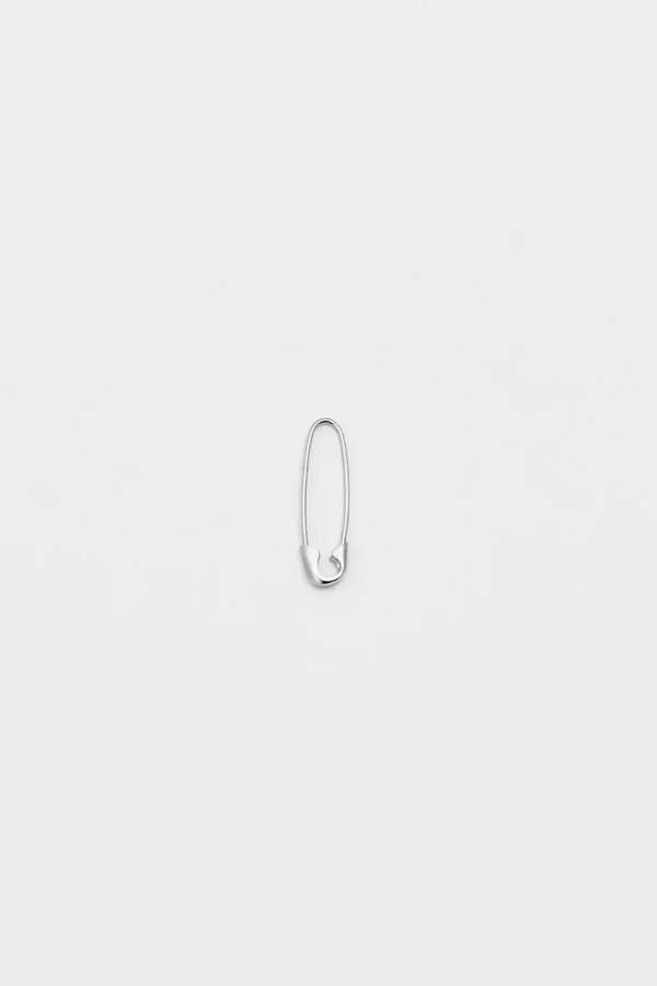 Loren Stewart Mini Safety Pin Earring | Garmentory