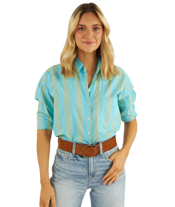 Xirena Jordy Shirt - Sea Breeze | Garmentory