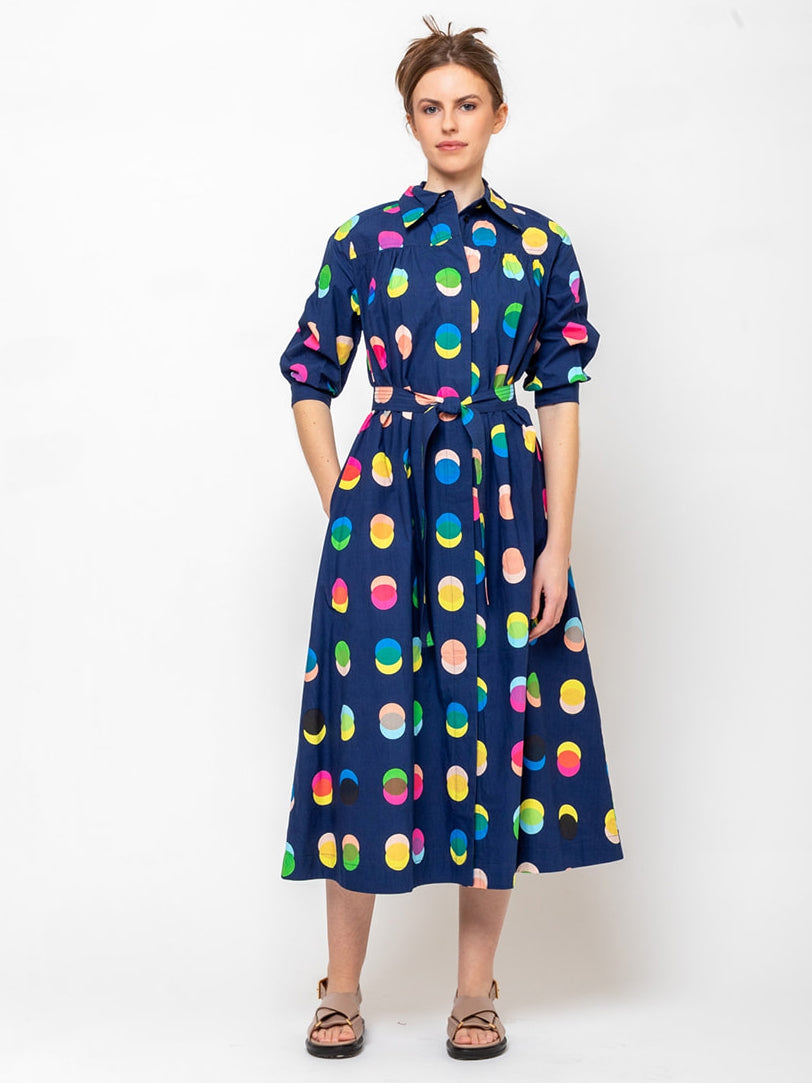 MII COLLECTIONS Niki Dress - Marine | Garmentory