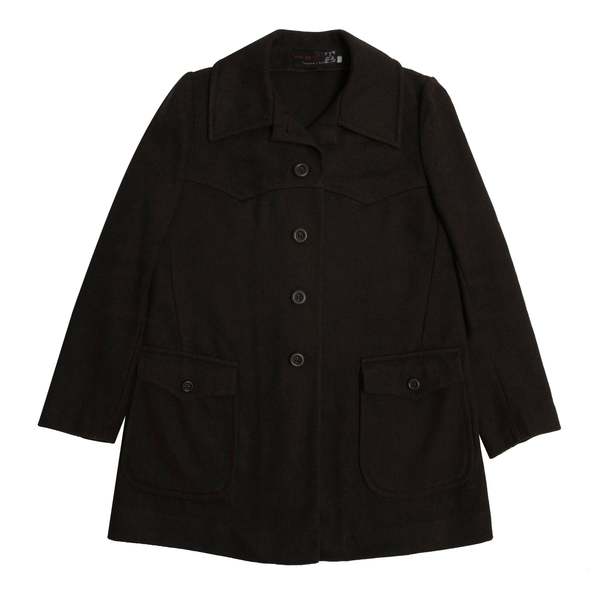 Fossombrone Vintage Boiled Wool Tweed Western Riding Coat - Brown ...