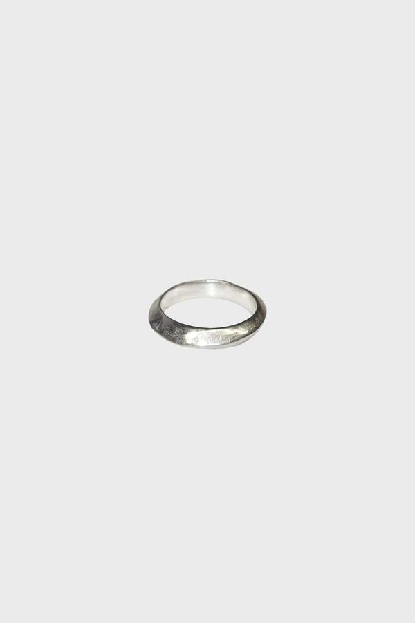 Oxbow Saucer Ring - Sterling Silver | Garmentory