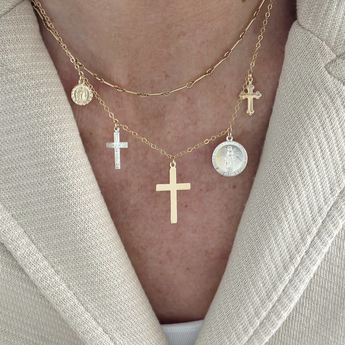 Jeny Baker Designs Chapel Charm Necklace | Garmentory