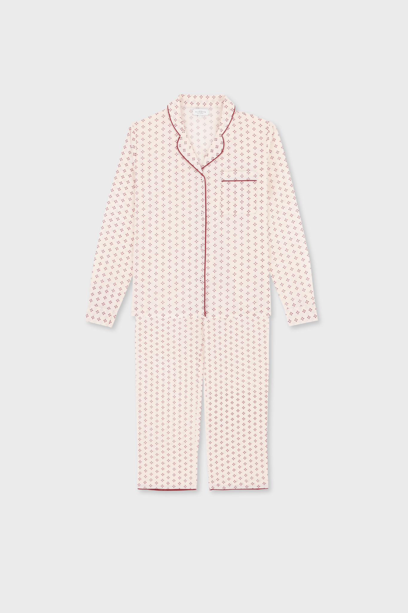 Pajamas Scarlette Chloe Pajamas - Red | Garmentory
