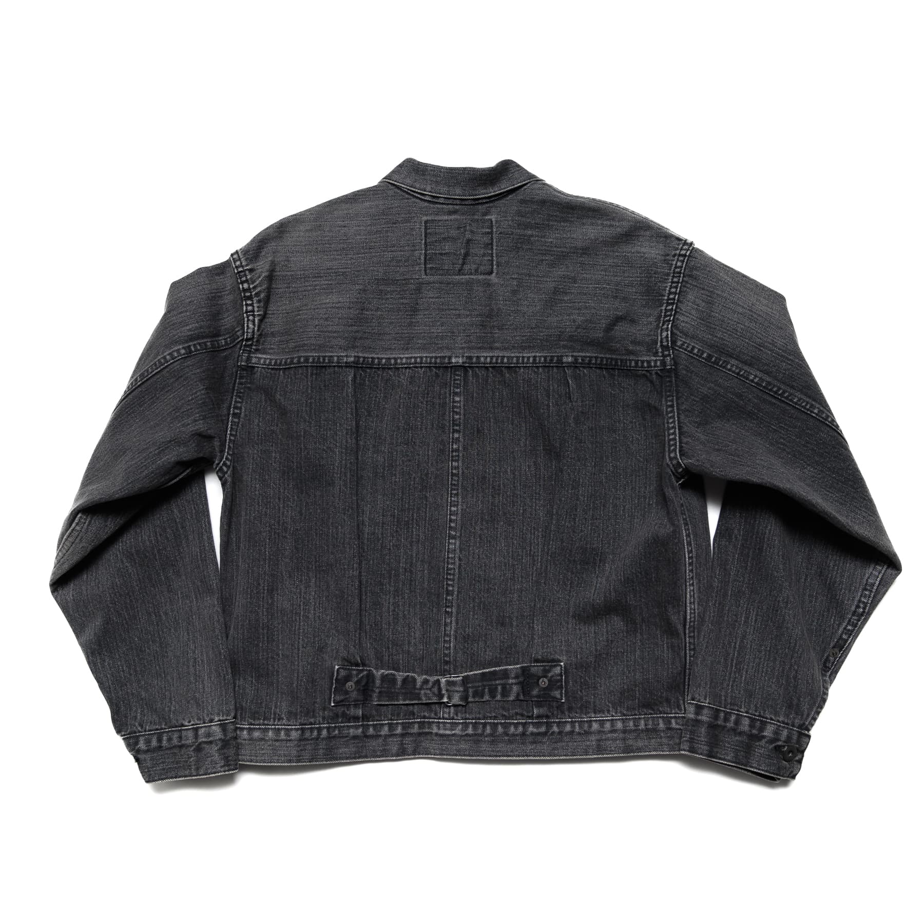 Orslow WWII Type 1 Black Denim Jacket - Black Denim Stone | Garmentory