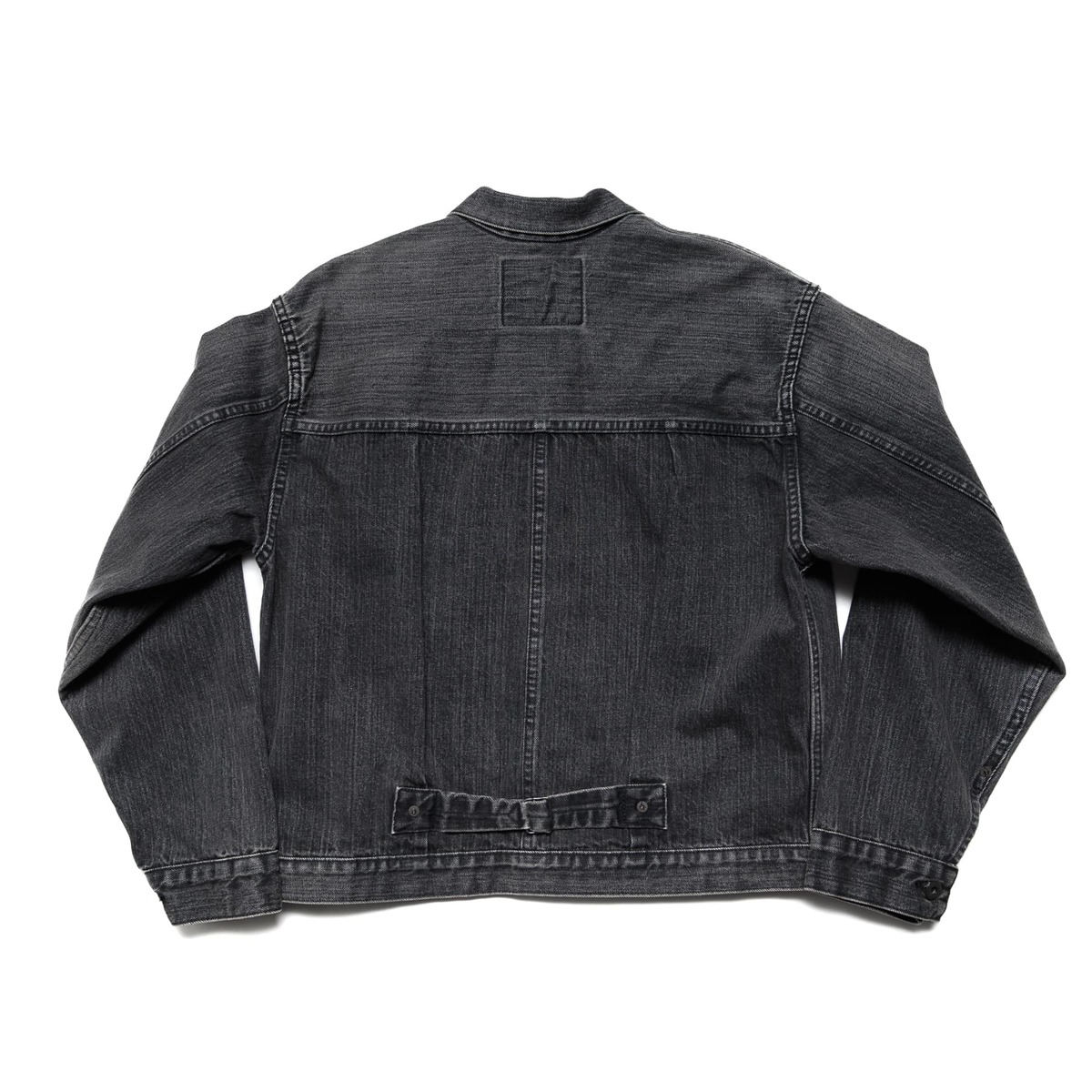Orslow WWII Type 1 Black Denim Jacket - Black Denim Stone | Garmentory