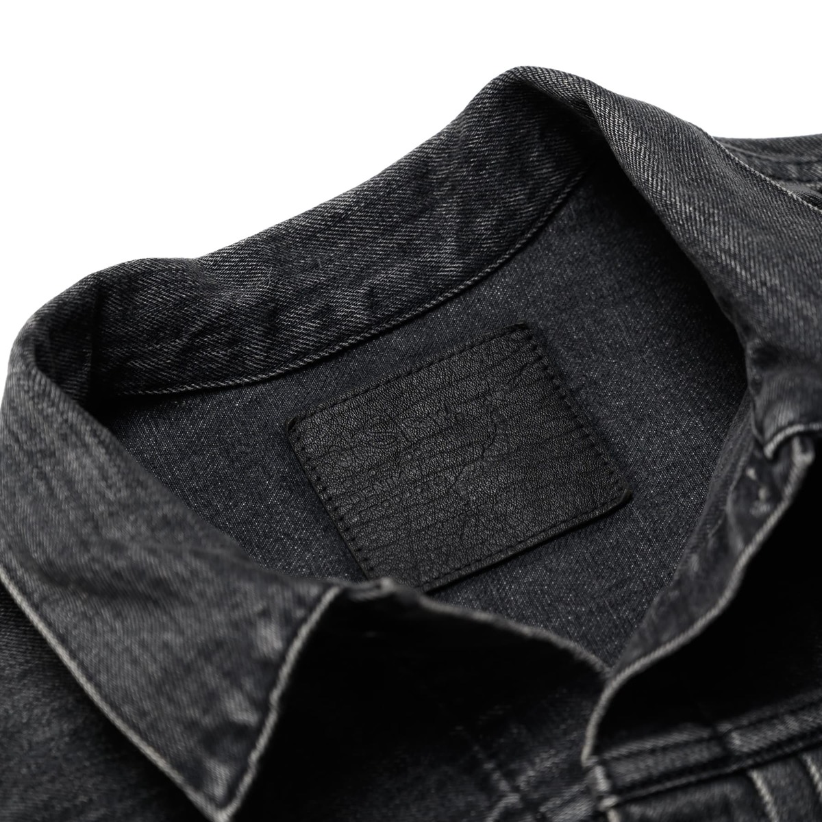 Orslow WWII Type 1 Black Denim Jacket - Black Denim Stone | Garmentory