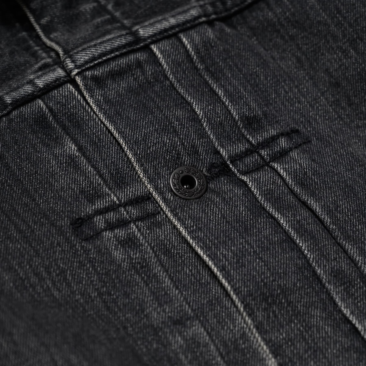 Orslow WWII Type 1 Black Denim Jacket - Black Denim Stone | Garmentory