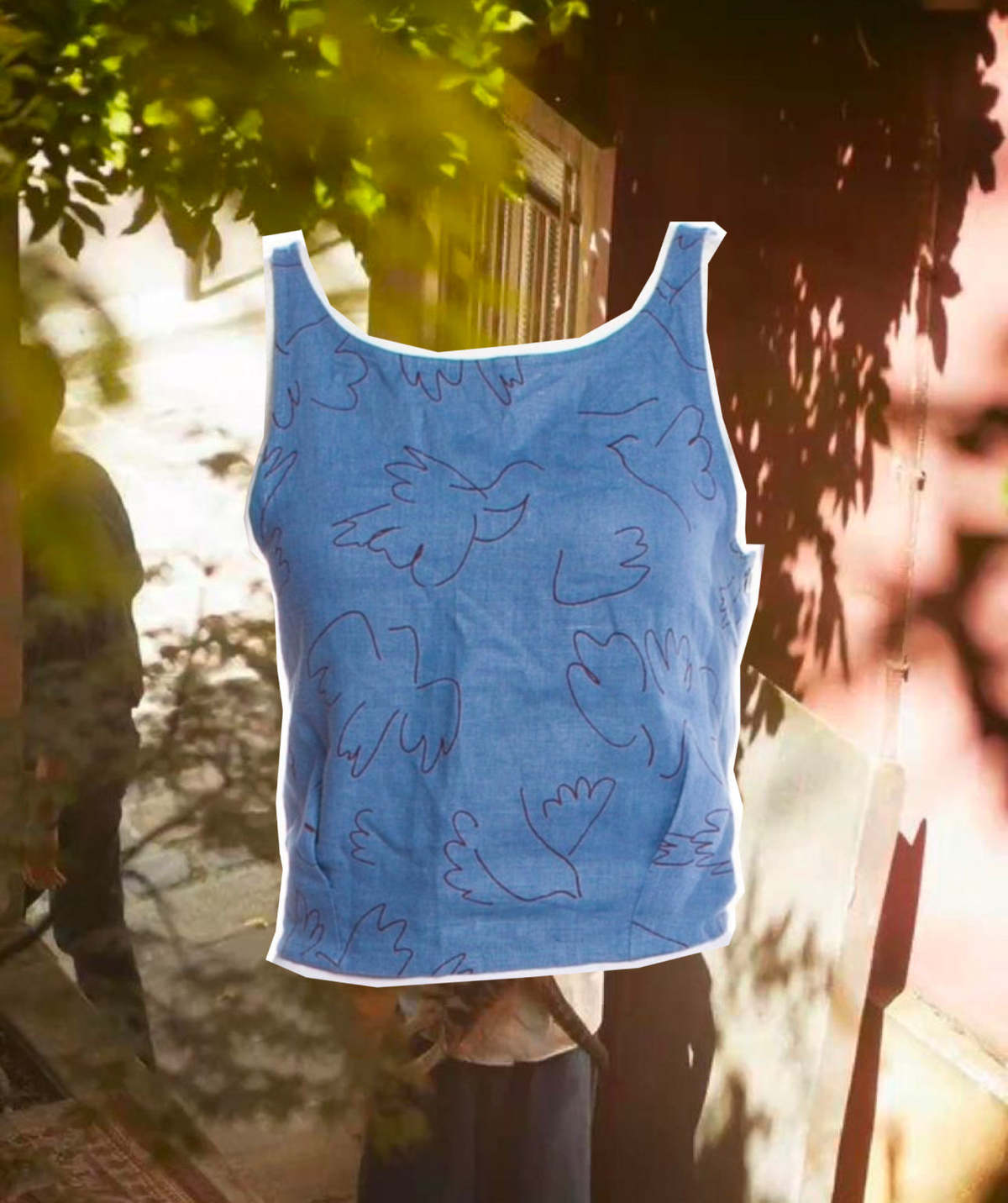 Bow & Arrow Paloma Wool Dove Top | Garmentory