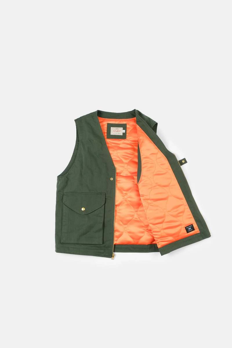 Dehen 1920 Cargo Vest - Spruce | Garmentory