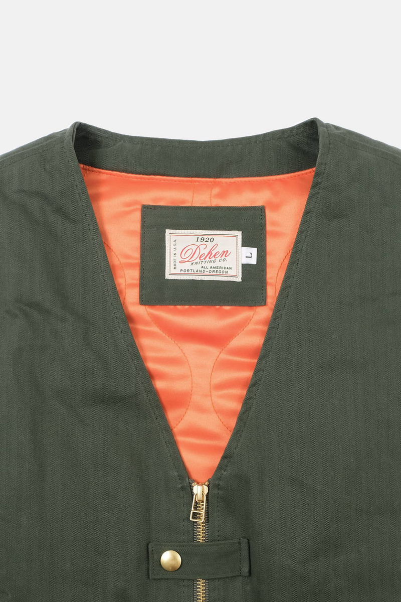 Dehen 1920 Cargo Vest - Spruce | Garmentory