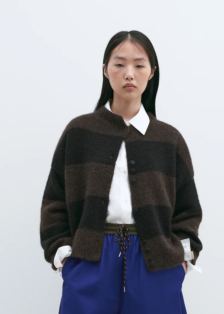 Cordera Baby Alpaca Cardigan - Bicolor | Garmentory