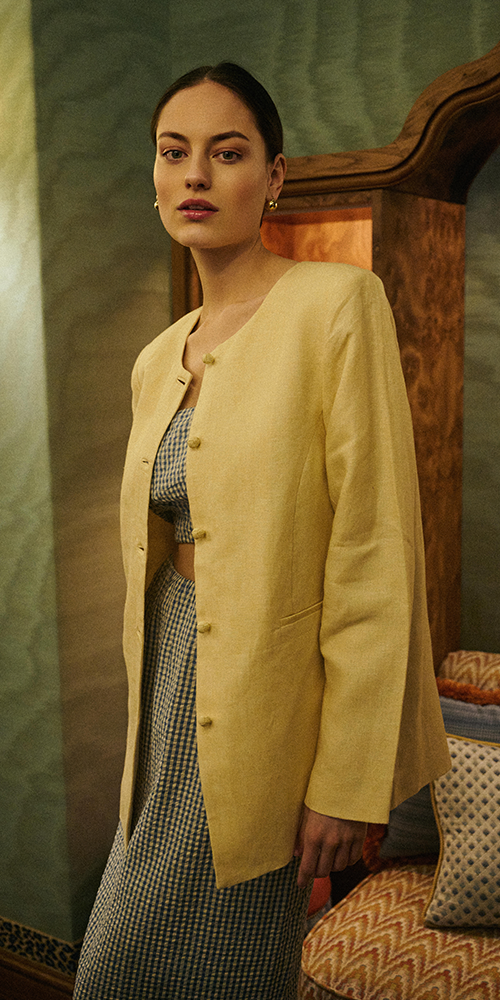 Posse Rio Shift Jacket - Dusty Citron | Garmentory