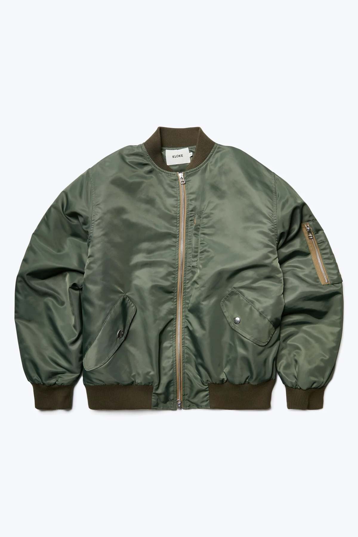 Kloke Strata Bomber - Olive | Garmentory