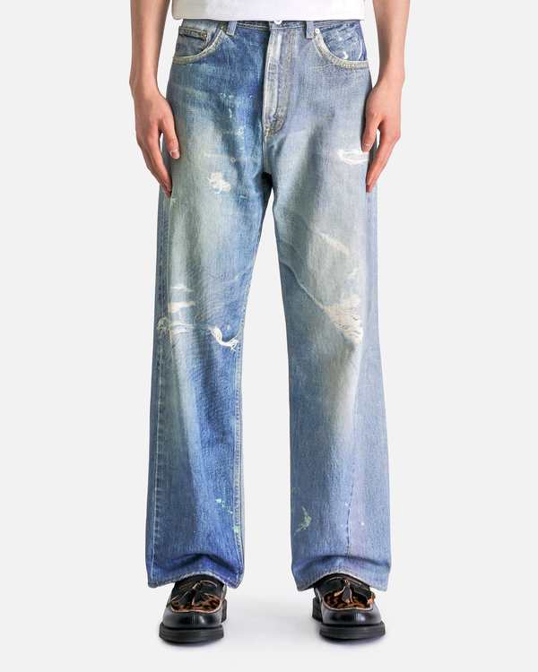 Our Legacy Third Cut Denim - Digital Denim Print | Garmentory