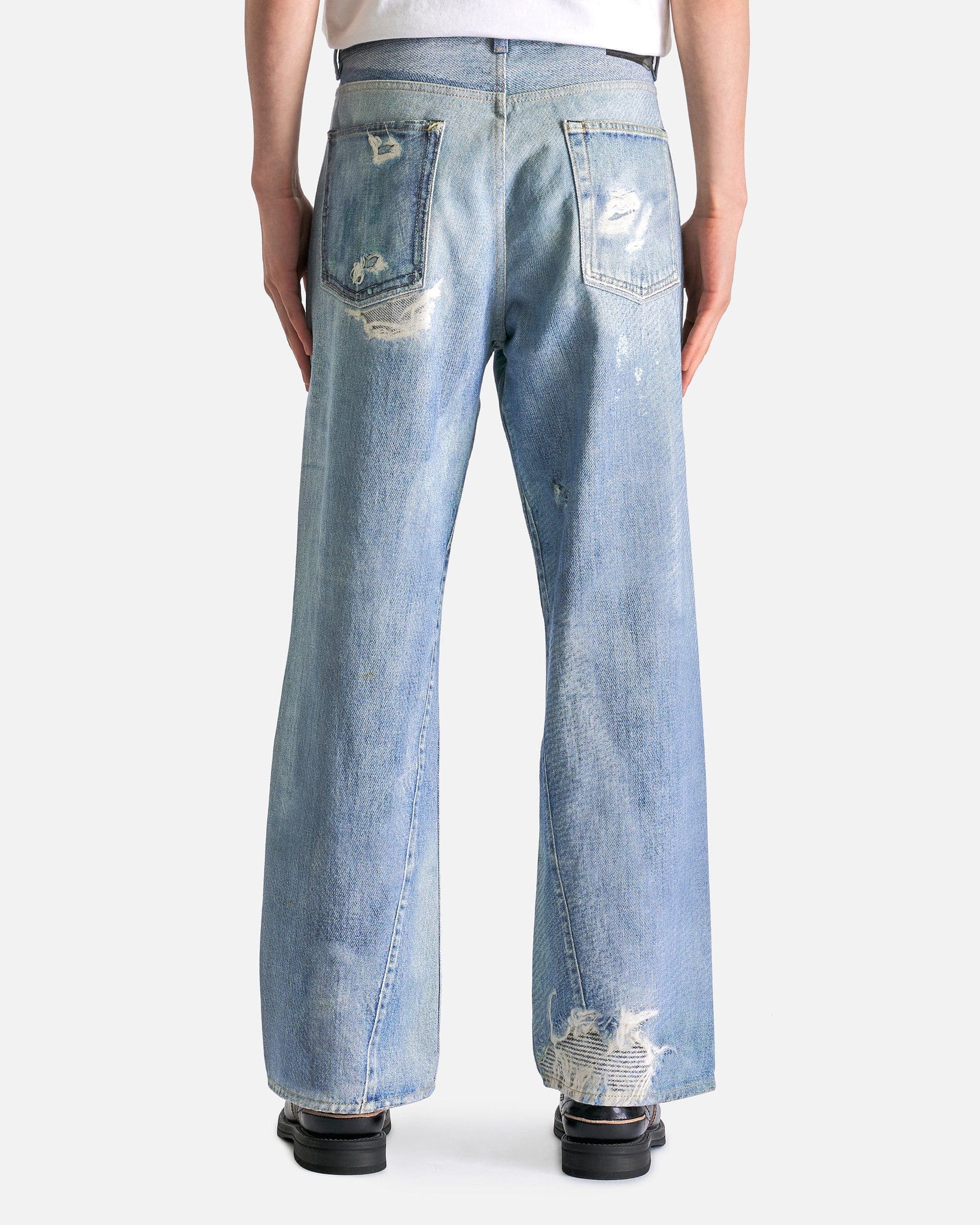 Our Legacy Third Cut Denim - Digital Denim Print | Garmentory