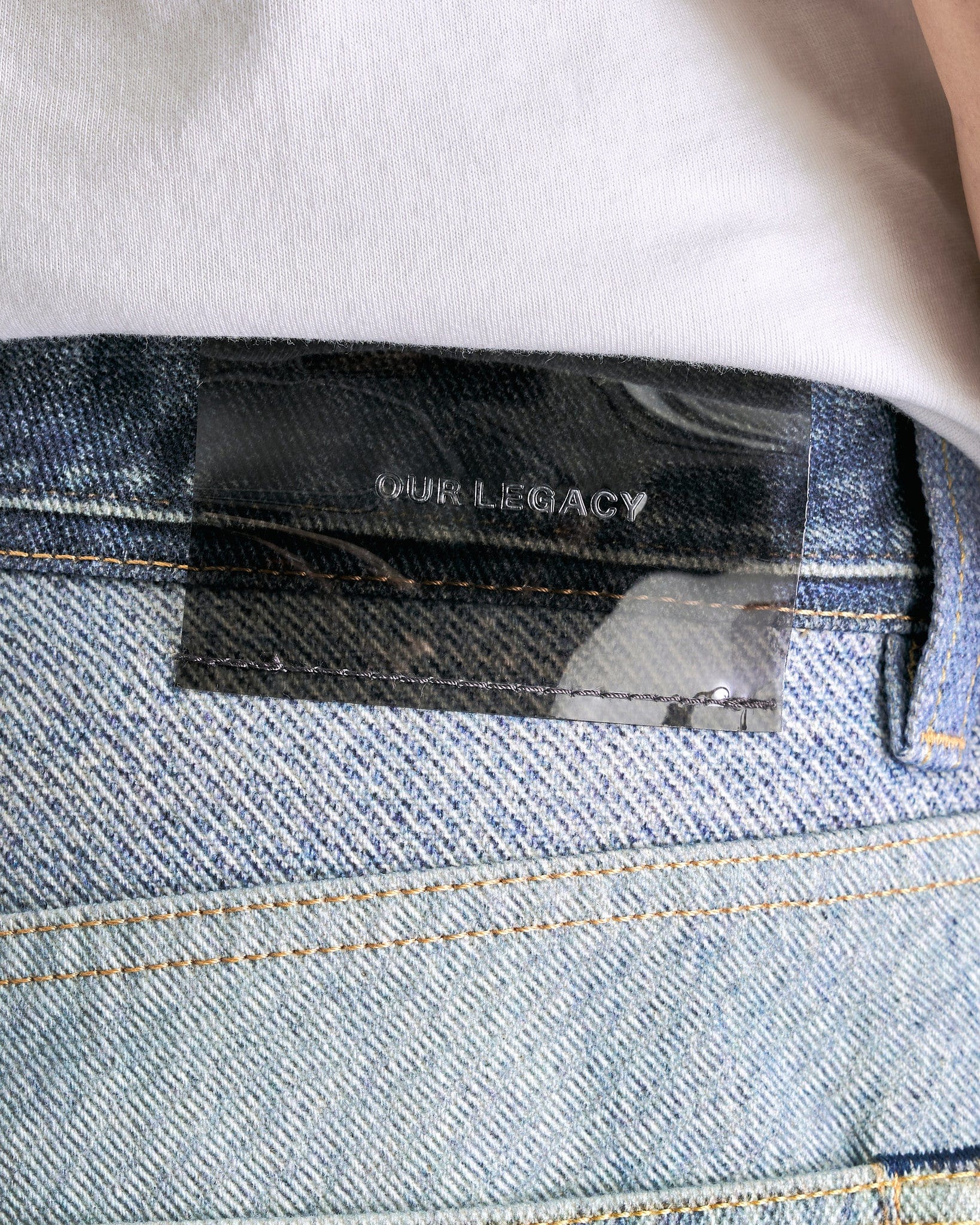 Our Legacy Third Cut Denim - Digital Denim Print | Garmentory