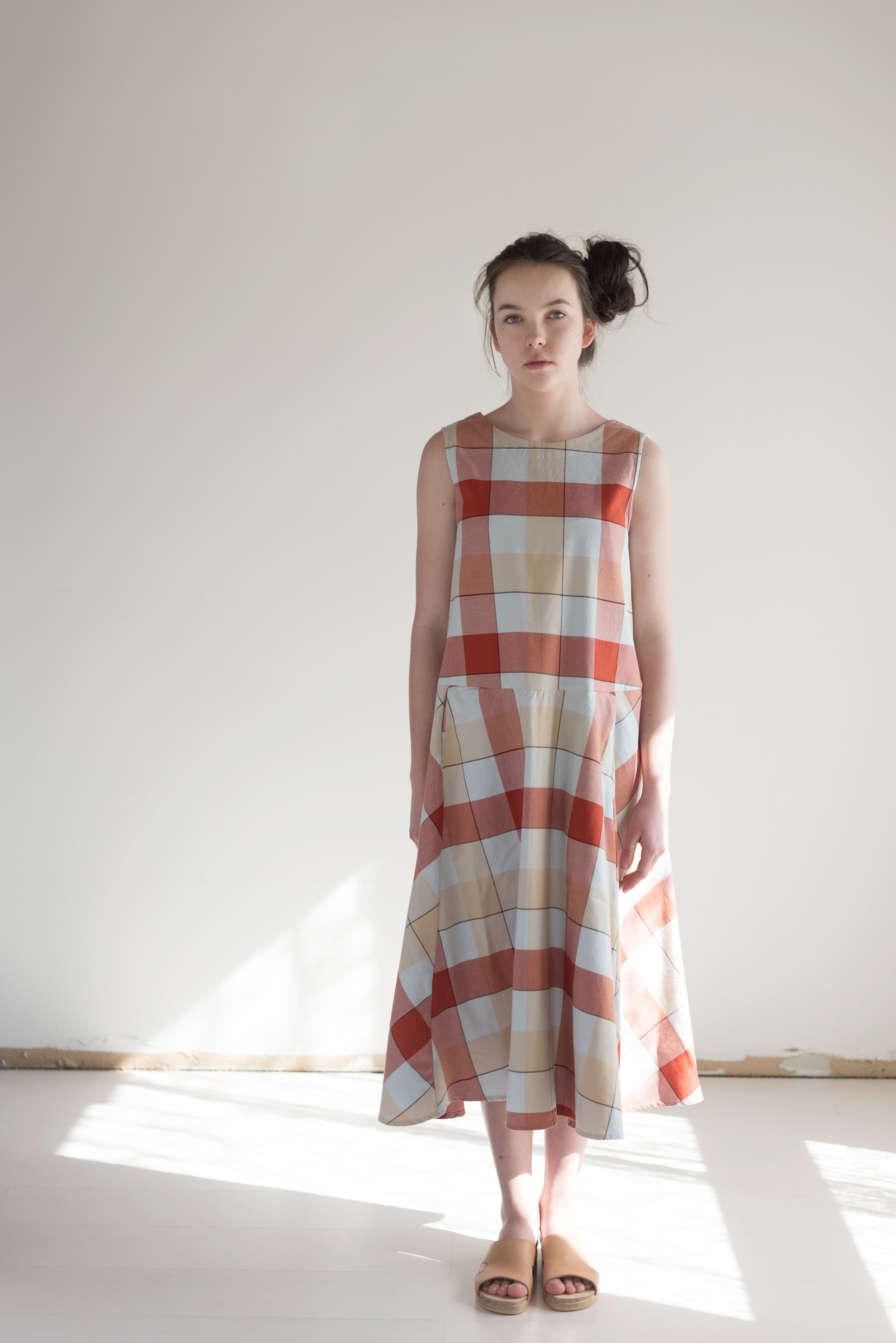 No.6 Alexis Cut Out Flat Slide | Garmentory