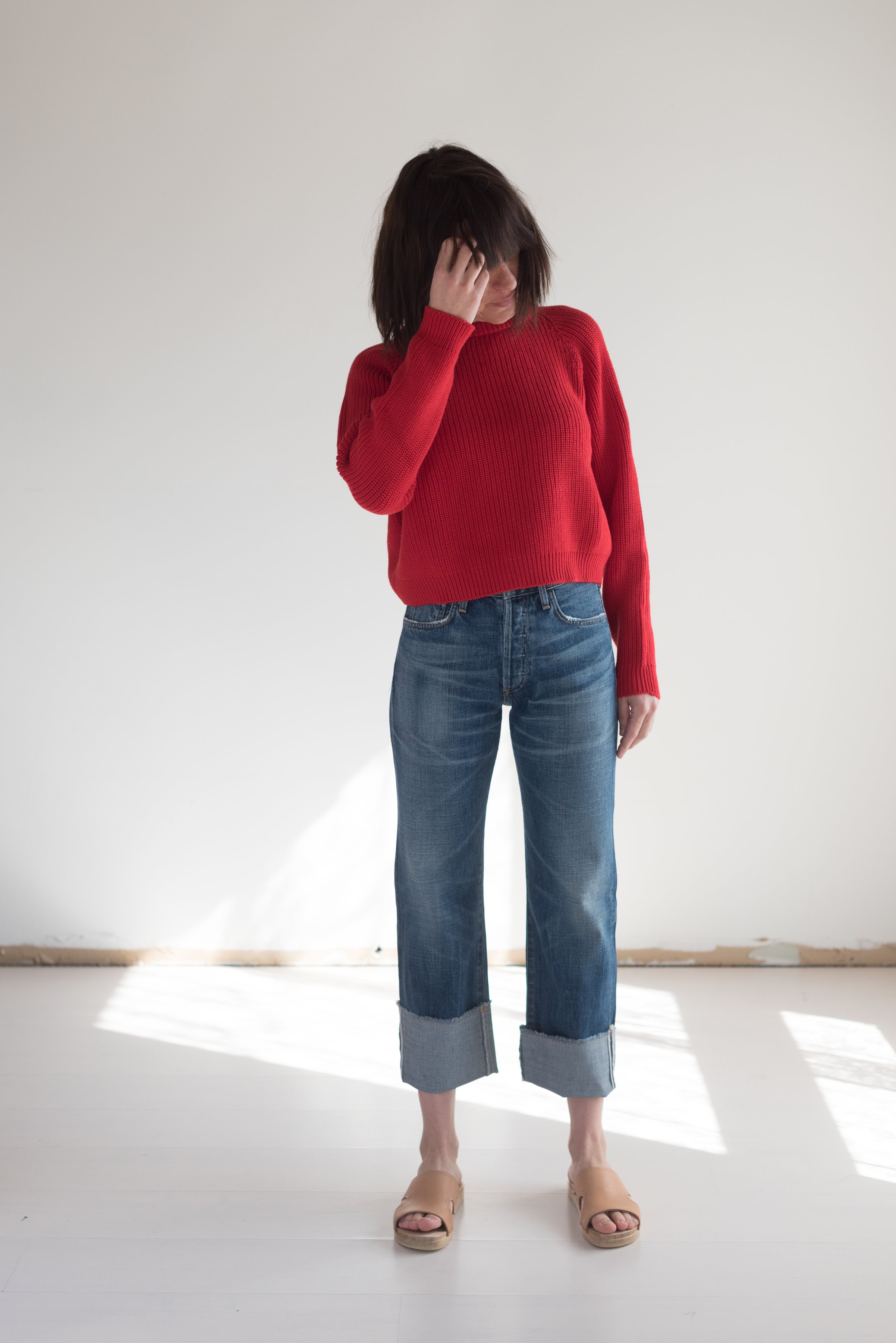 No.6 Alexis Cut Out Flat Slide | Garmentory