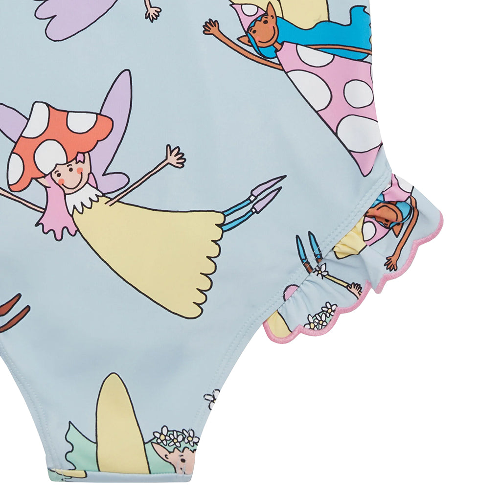 Kids Stella McCartney Child Swimsuit - Fairies Print Blue | Garmentory