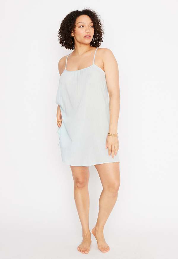 Loup Charmant Mini Slip - Sky | Garmentory