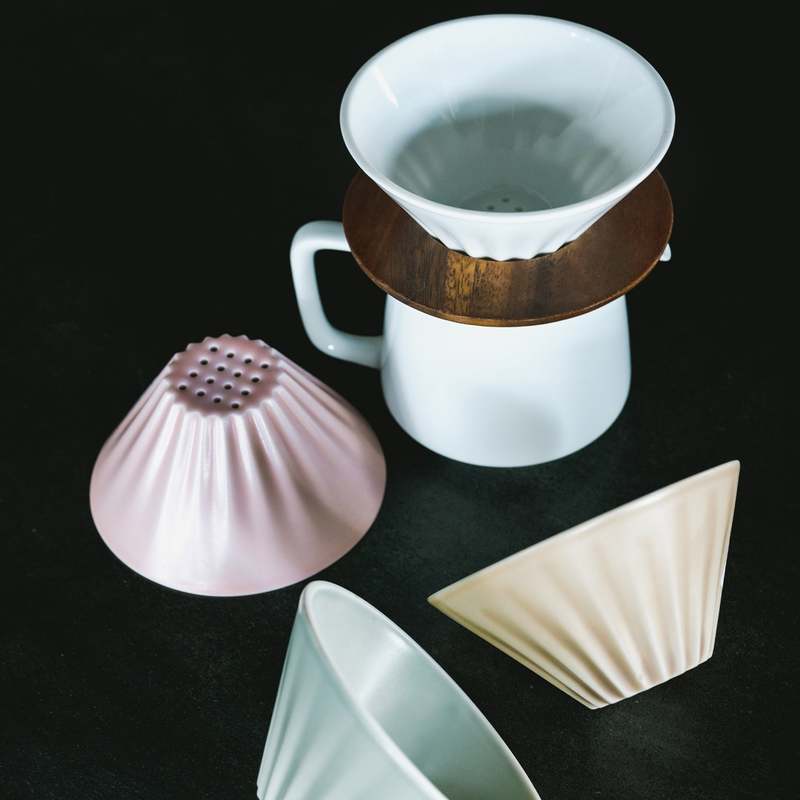 origami Porcelain Tea Dripper | Garmentory