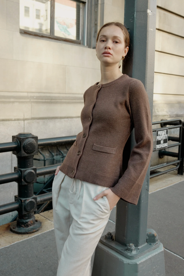 Mod Ref The Tyler Cardigan - Chestnut Brown | Garmentory