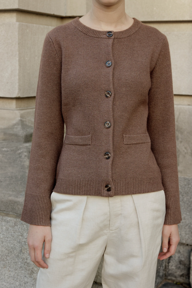 Mod Ref The Tyler Cardigan - Chestnut Brown | Garmentory