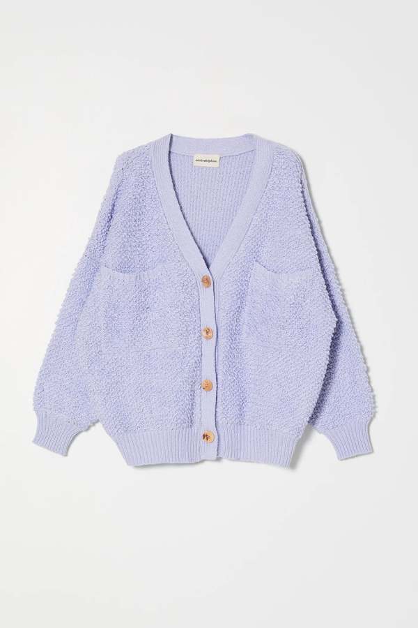 Atelier Delphine Amelia Cardigan - Periwinkle | Garmentory