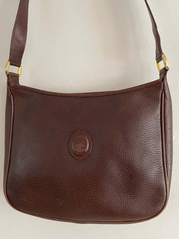 Mark Cross Vintage 90s Crossbody Shoulder Purse - Brown | Garmentory