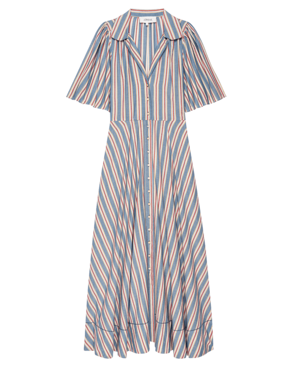 The Great Bridge Dress - Blue Stripe | Garmentory