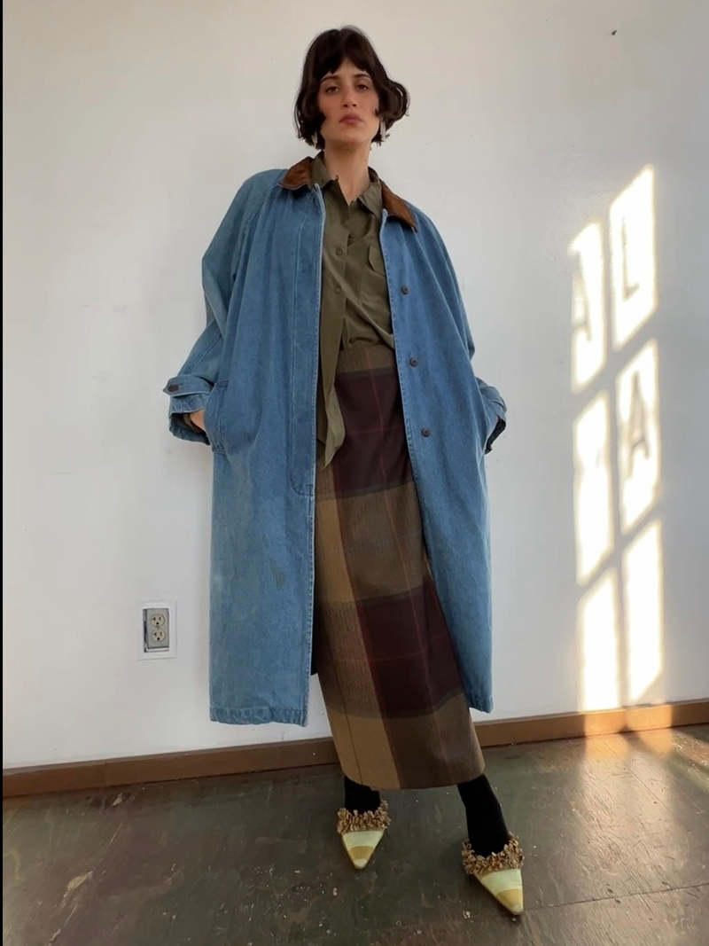 Ralph Lauren Denim Duster - Light to Medium Wash | Garmentory