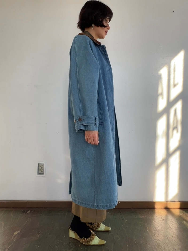 Ralph Lauren Denim Duster - Light to Medium Wash | Garmentory