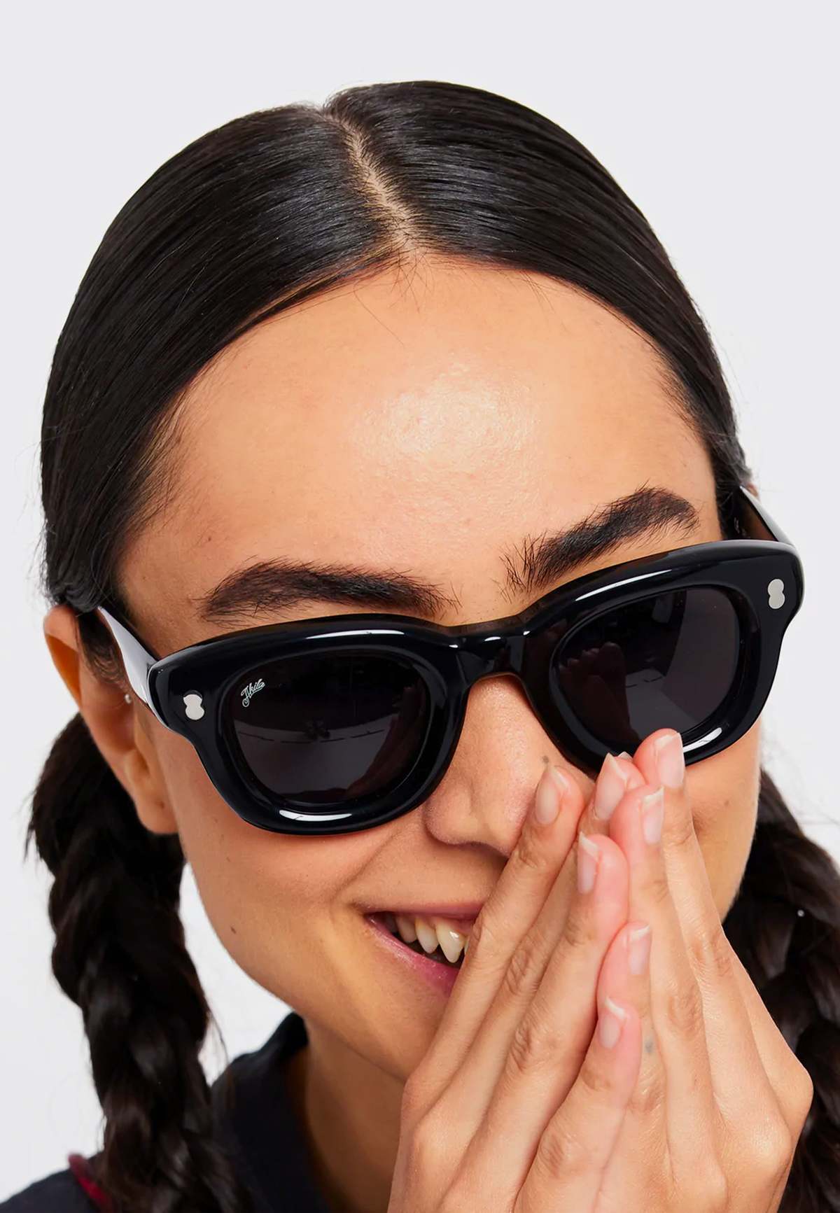AKILA Apollo Inflated Sunglasses - Black | Garmentory