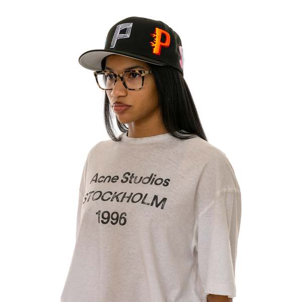 Jon Stan x TONS Pittsburgh P Fitted Hat - Black | Garmentory