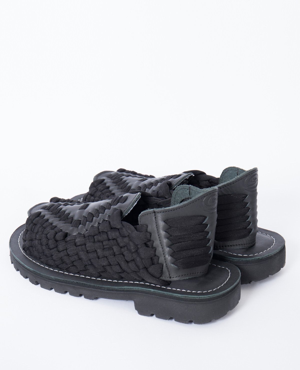 CHUBASCO Sandals / Black Leather | Garmentory