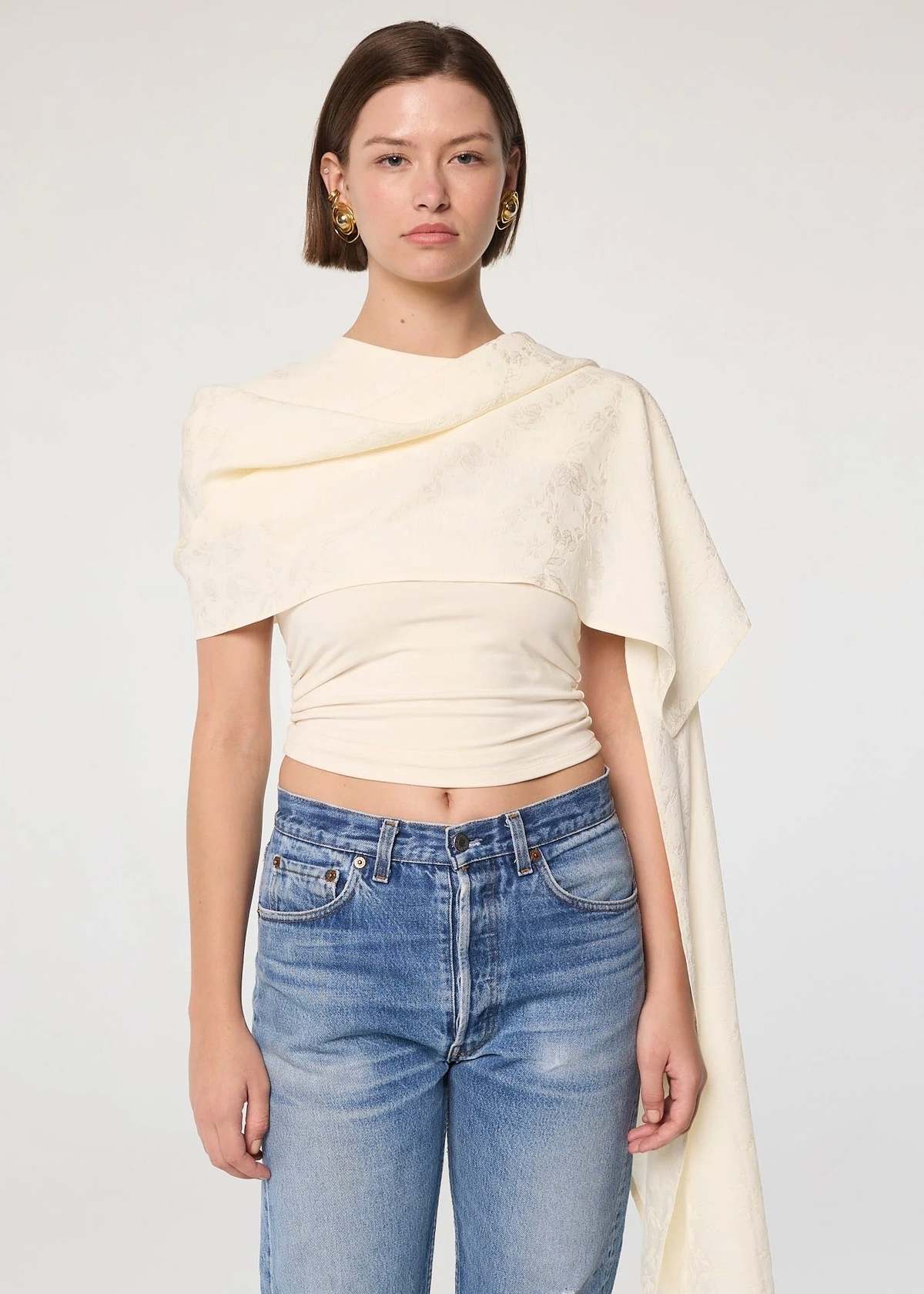 The Line By K Tora Cape Top | Garmentory