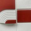 Interior Moderna Monochrome Melange: Abstract Two-Tone Shapes | Garmentory