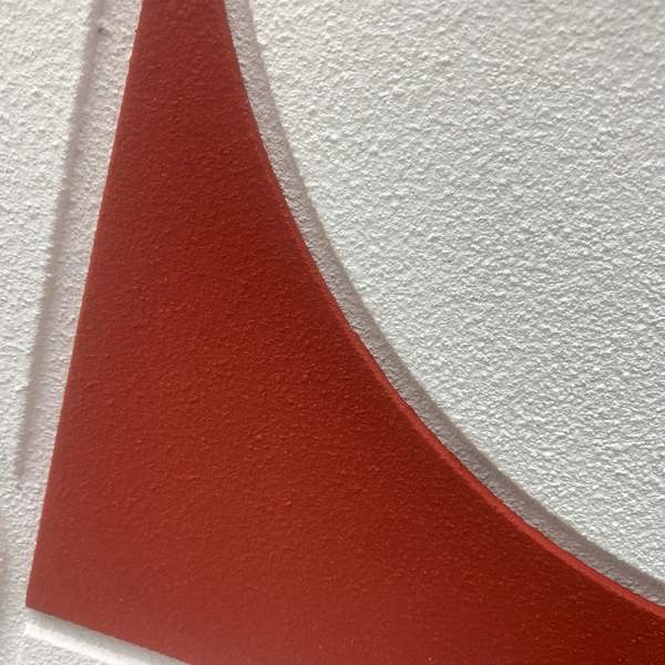 Interior Moderna Monochrome Melange: Abstract Two-Tone Shapes | Garmentory