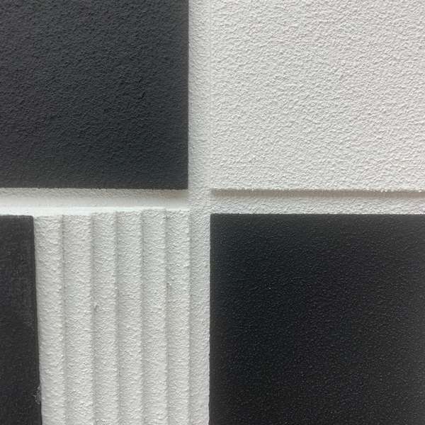 Interior Moderna Monochrome Melange: Abstract Two-Tone Shapes | Garmentory