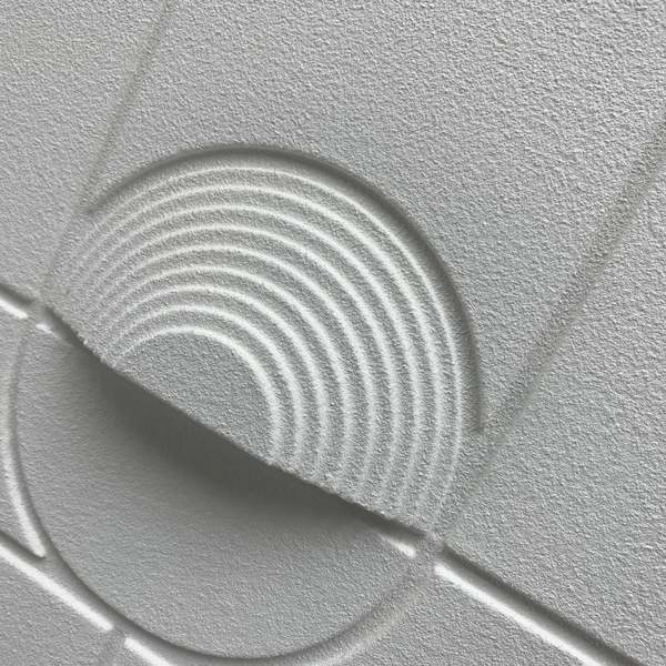 Interior Moderna Monochrome Melange: Abstract Two-Tone Shapes | Garmentory