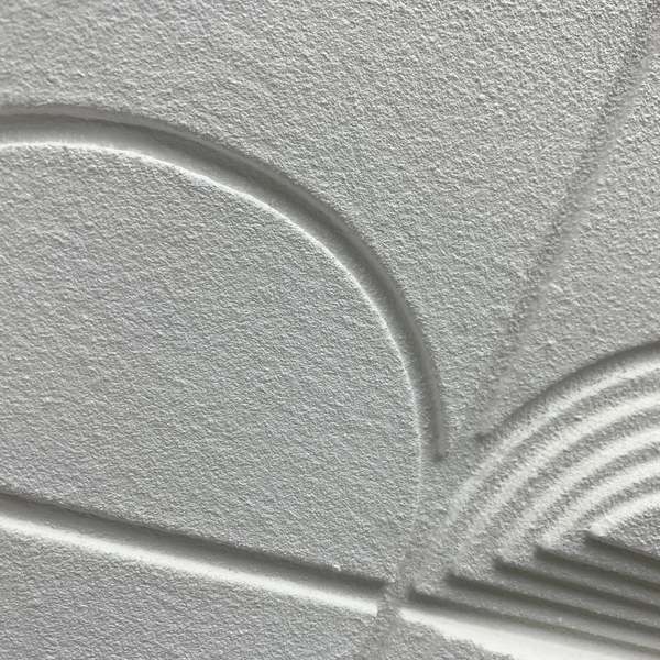 Interior Moderna Monochrome Melange: Abstract Two-Tone Shapes | Garmentory